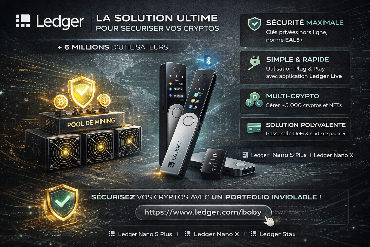 Ledger Wallet : le meilleur cold wallet crypto en 2025